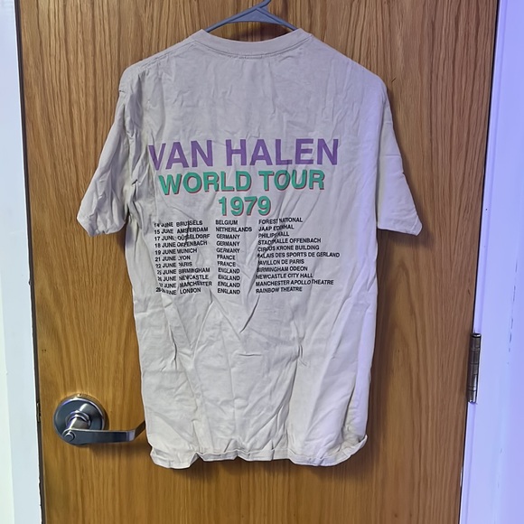 Van Halen | Shirts | Van Halen Tour Shirt | Poshmark
